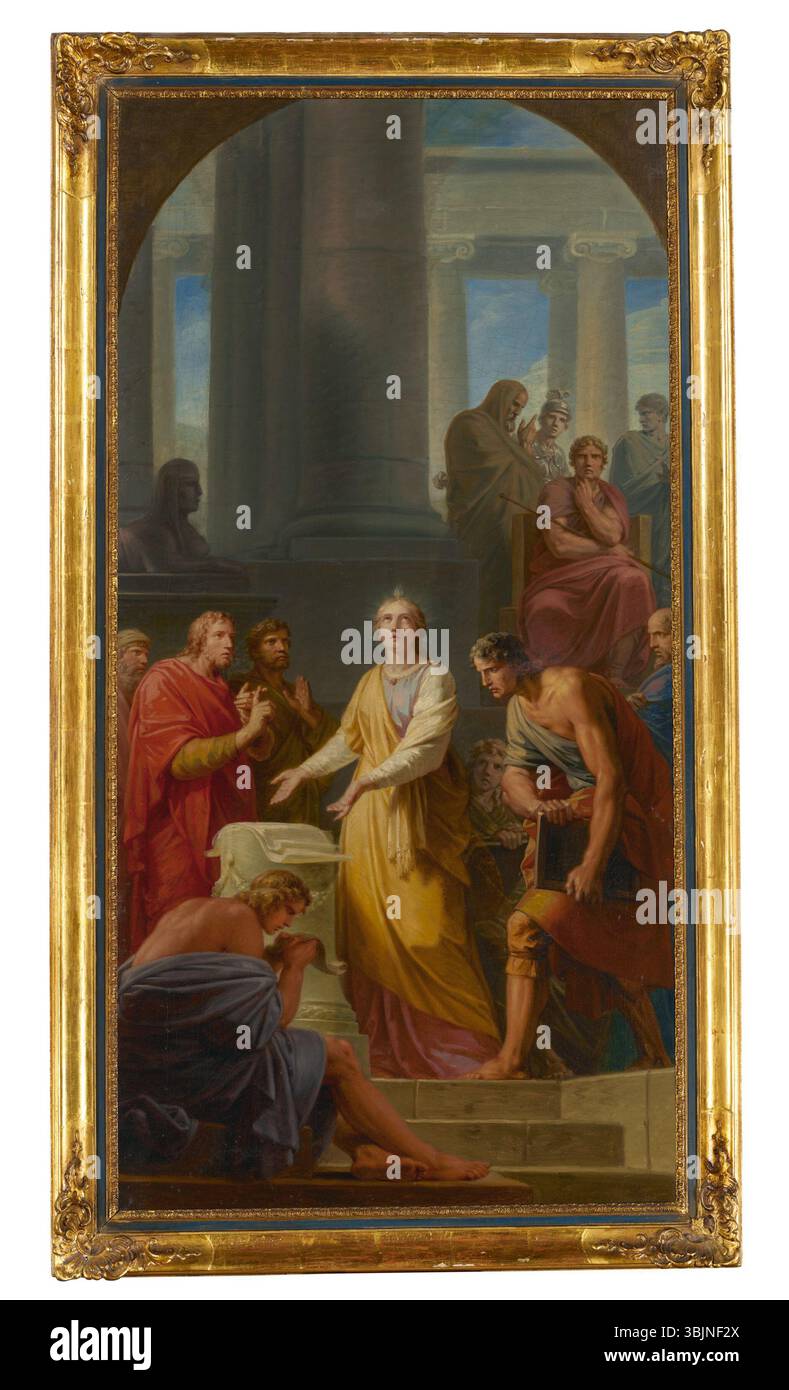 Heinrich Friedrich Füger’s 18th-century painting 'Saint Catherine ...
