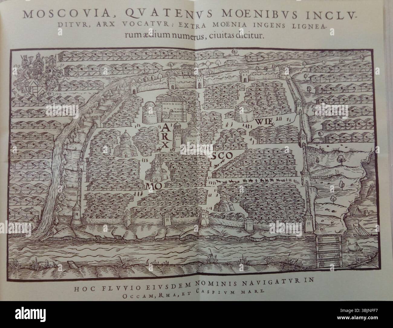 *Moscow, mid-16th century* (1557) by Sigismund von Herberstein ...
