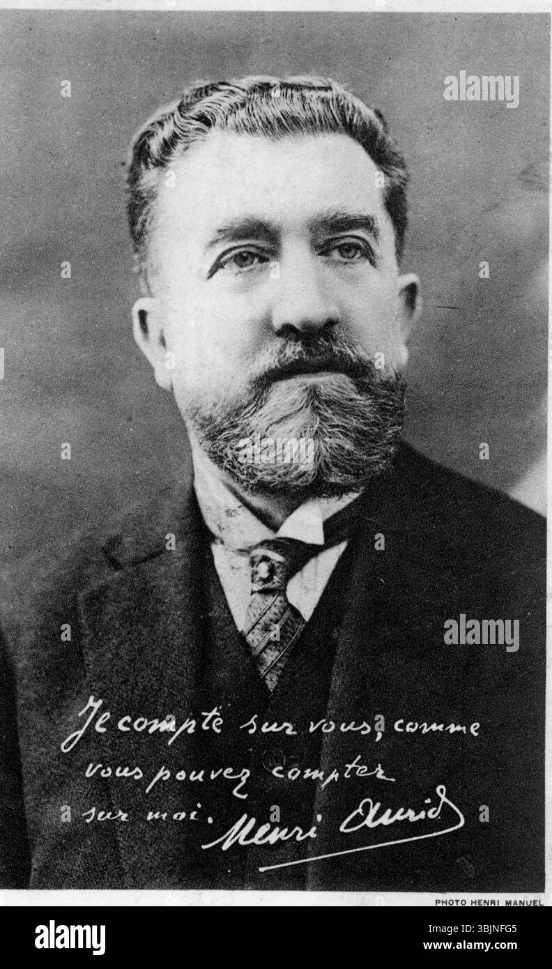 Henri Auriol, photographed by Henri Manuel (1874–1947), is captured in ...