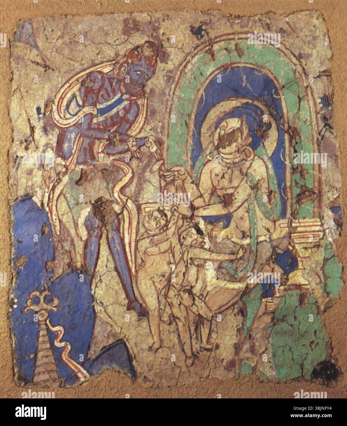 The 'Self-immolation of a Bodhisattva' is a 7th-century Buddhist ...