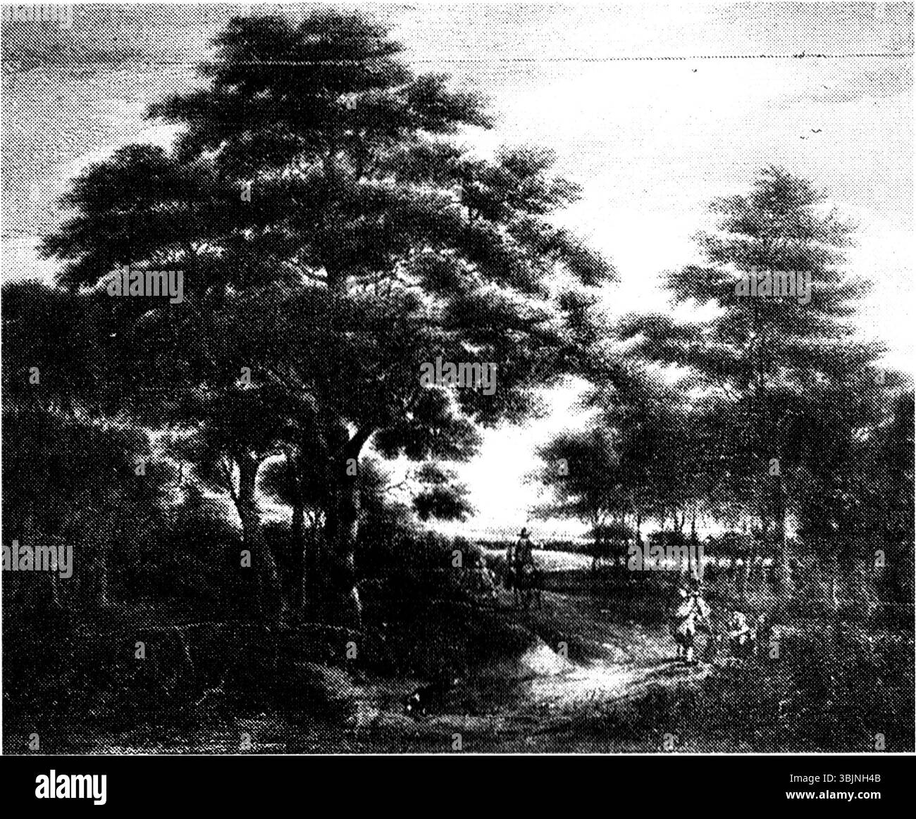 Painting horseman Black and White Stock Photos & Images - Alamy