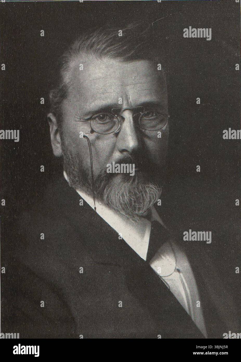 Wilhelm Weimer’s portrait of Professor Dr. Richard Lepsius, created in ...