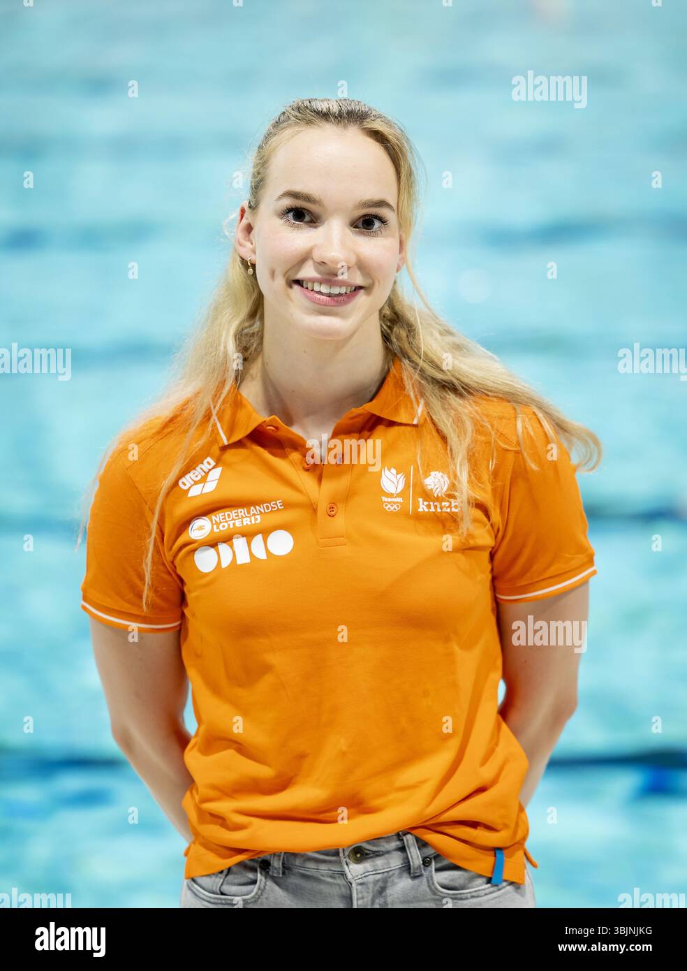 EINDHOVEN - Femke Spiering during a press meeting of the Royal Dutch ...