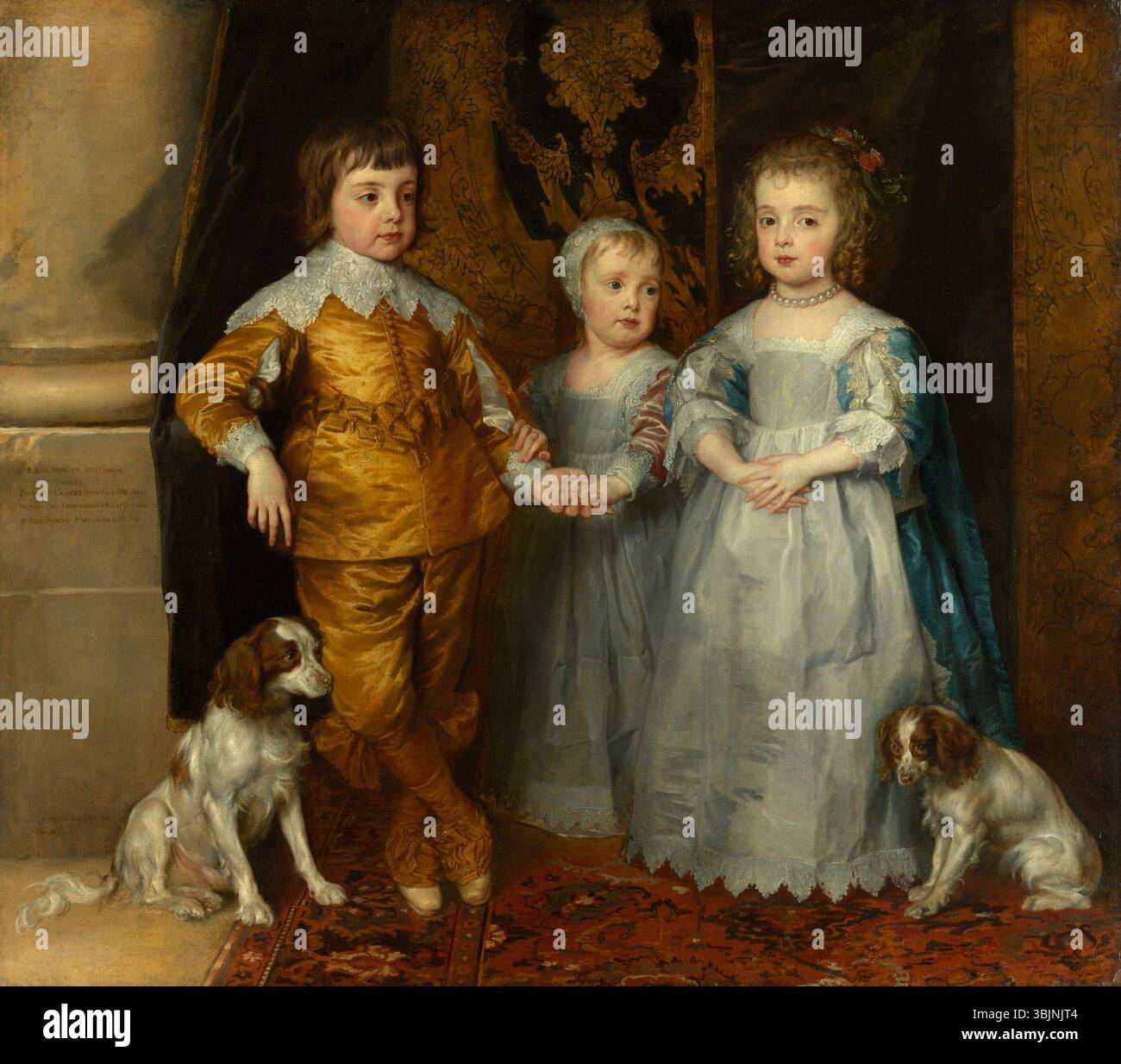 Anthony van Dyck's 'The Three Eldest Children of Charles I' (1635–1636 ...