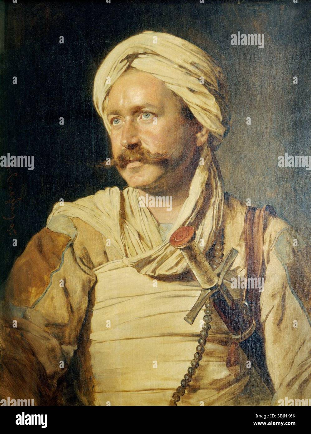 Heinrich von Angeli’s 1895 portrait of Rudolf von Slatin Pacha captures ...