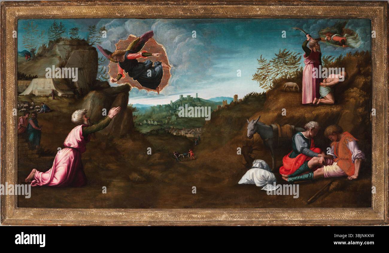 Antonio di Donnino del Mazziere’s ‘The Sacrifice of Isaac’ (circa 1525 ...