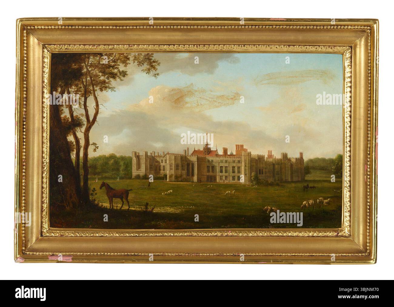 Detailed view park landscape Cut Out Stock Images & Pictures - Alamy