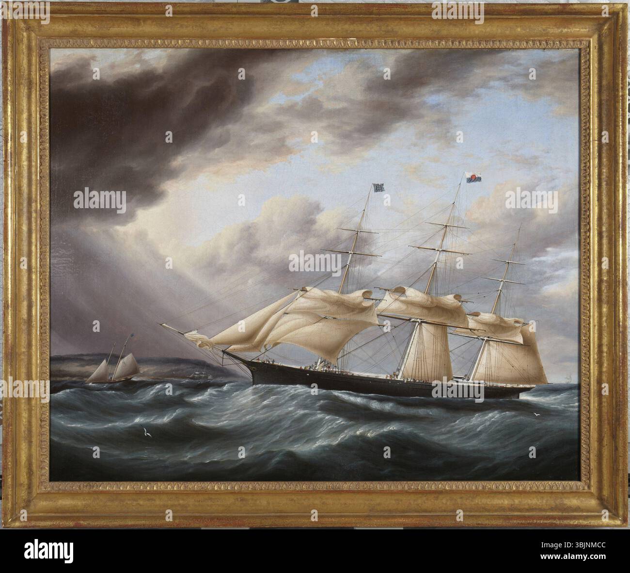 *Clipper Ship 'Staghound'* by James E. Buttersworth (1817–1894 ...