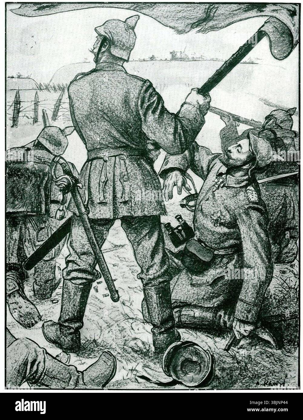 *The Death of Prince Friedrich Wilhelm zur Lippe at the Storming of ...