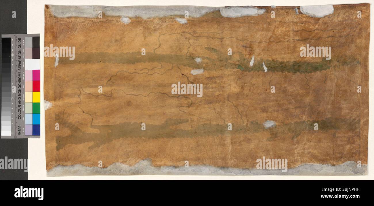 Konrad Peutinger’s 12th-century Tabula Peutingeriana, stored at the ...