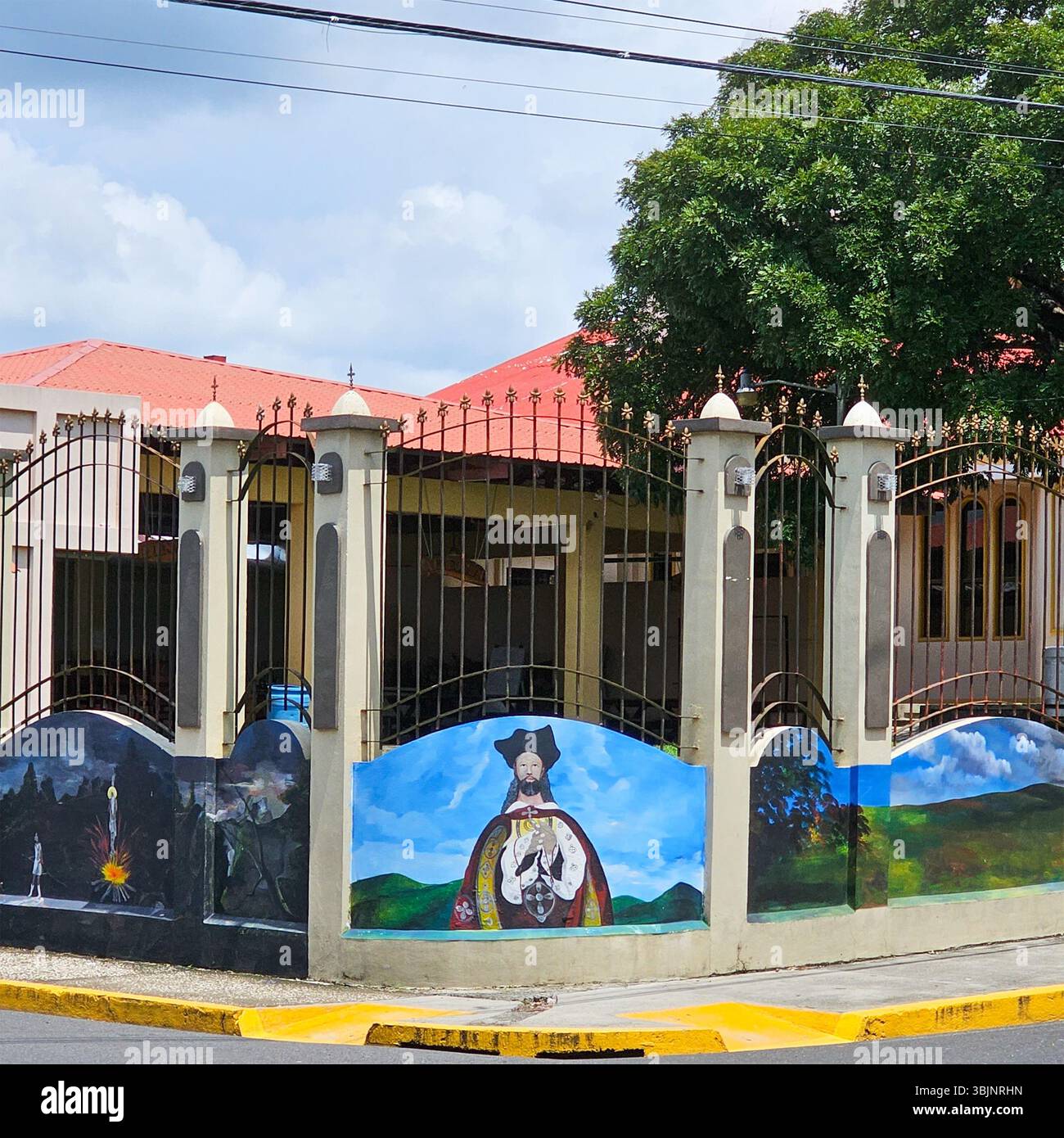 BAGACES, GUANACASTE PROVINCE, COSTA RICA: Street scenes in Centro de ...