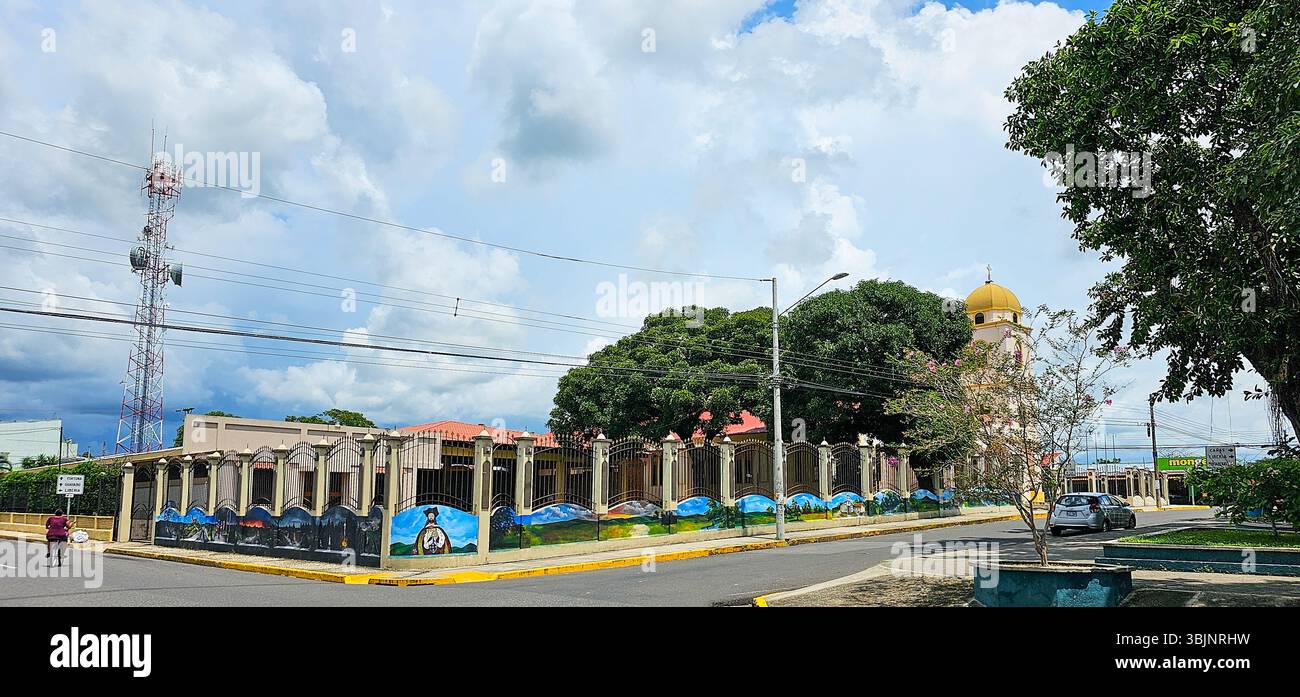 BAGACES, GUANACASTE PROVINCE, COSTA RICA: Street scenes in Centro de ...