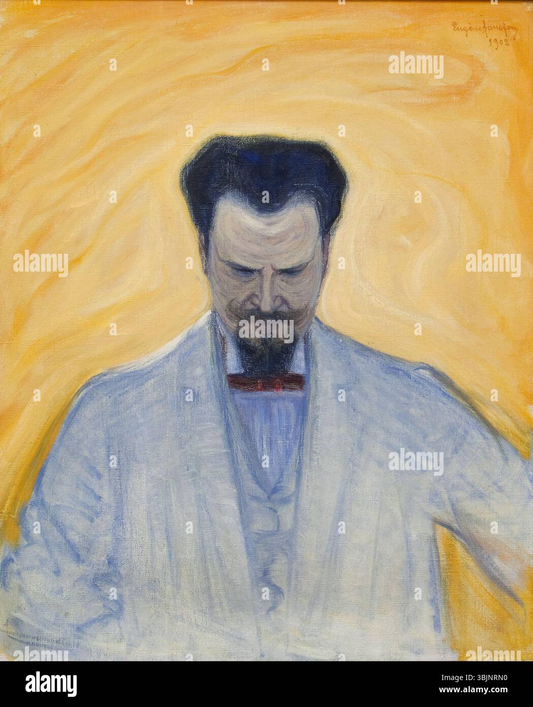 Eugène Jansson’s 1902 portrait of Ernest Thiel captures the Swedish ...