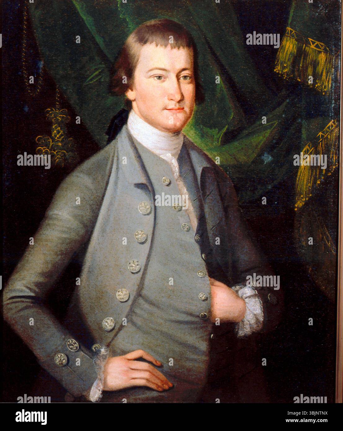 *PETER RANDOLPH* (1773) by Matthew Pratt is a formal portrait of Peter ...