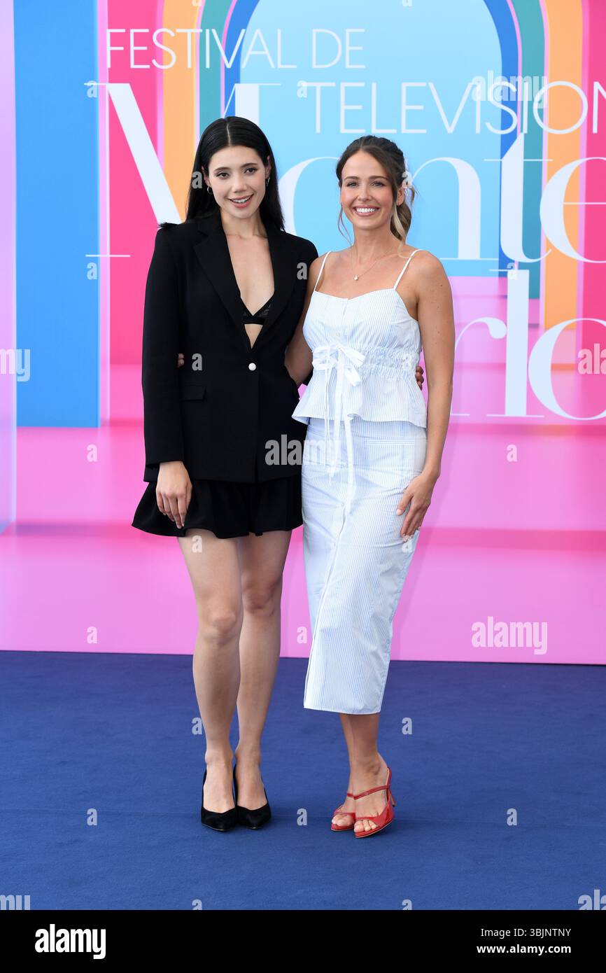 Montecarlo, Monaco. 15th June, 2025. Jocelyn Hudon and Hanako ...