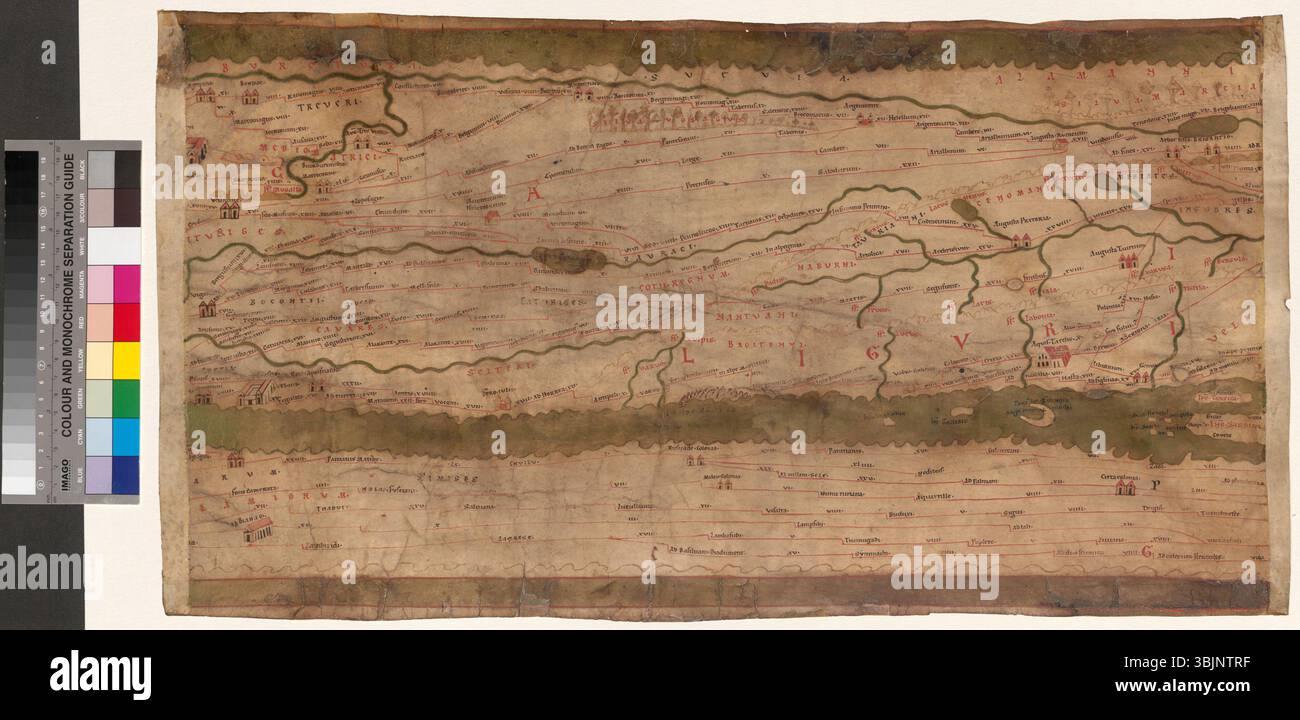 Ancient roman empire road map hi-res stock photography and images - Alamy
