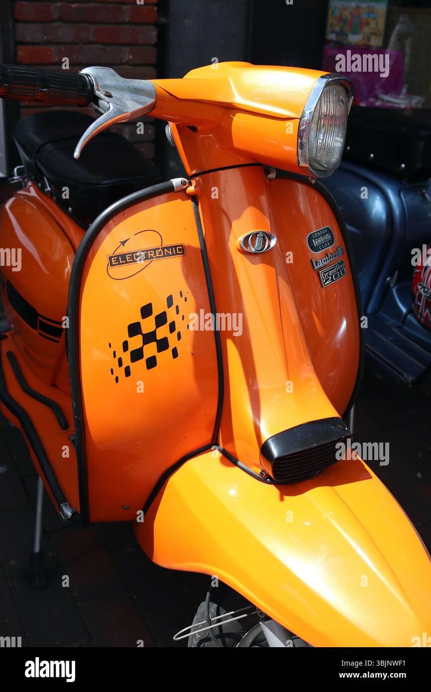 An Innocenti Lambretta GP200 in yellow ochre owned by a member of the ...