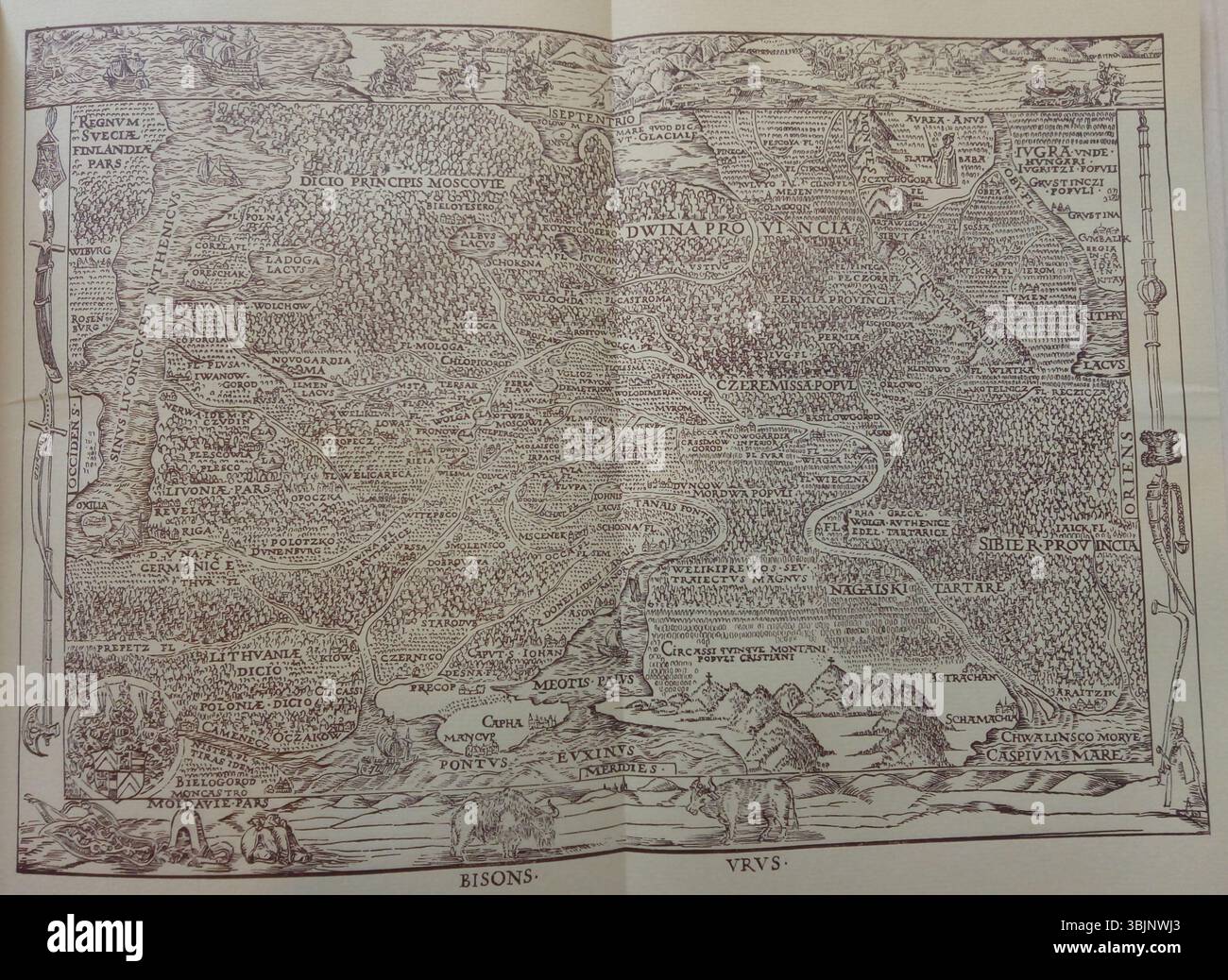 Sigismund von Herberstein's *Map of Muscovy* (1557) is a historical ...