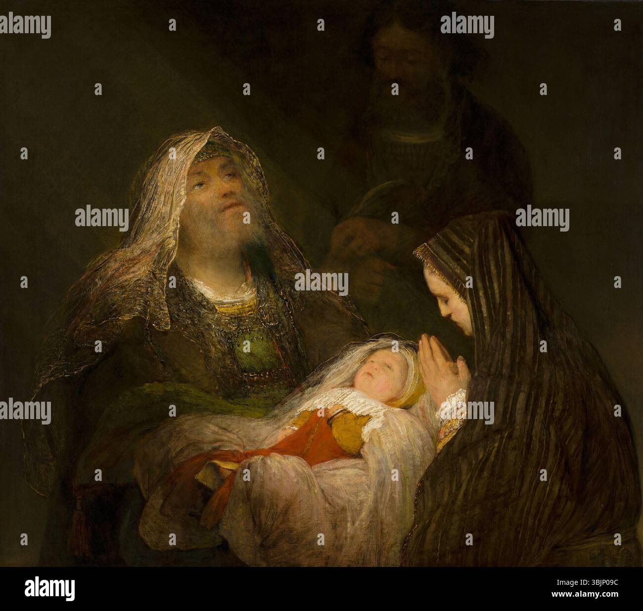 'Simeon's Song of Praise' (circa 1700–1710) by Arent de Gelder (1645 ...