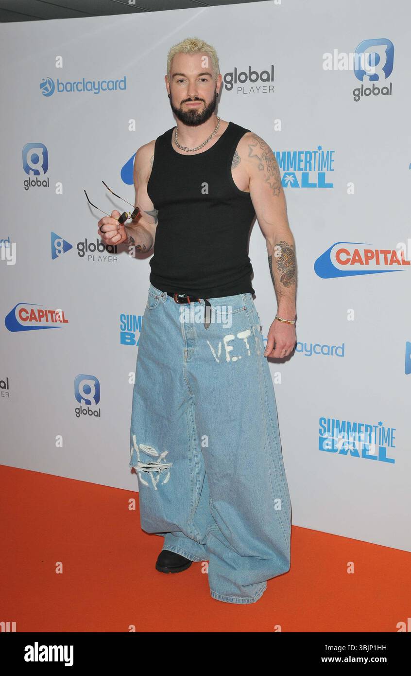 James Hype at the Capital's Summertime Ball with Barclaycard, Wembley ...