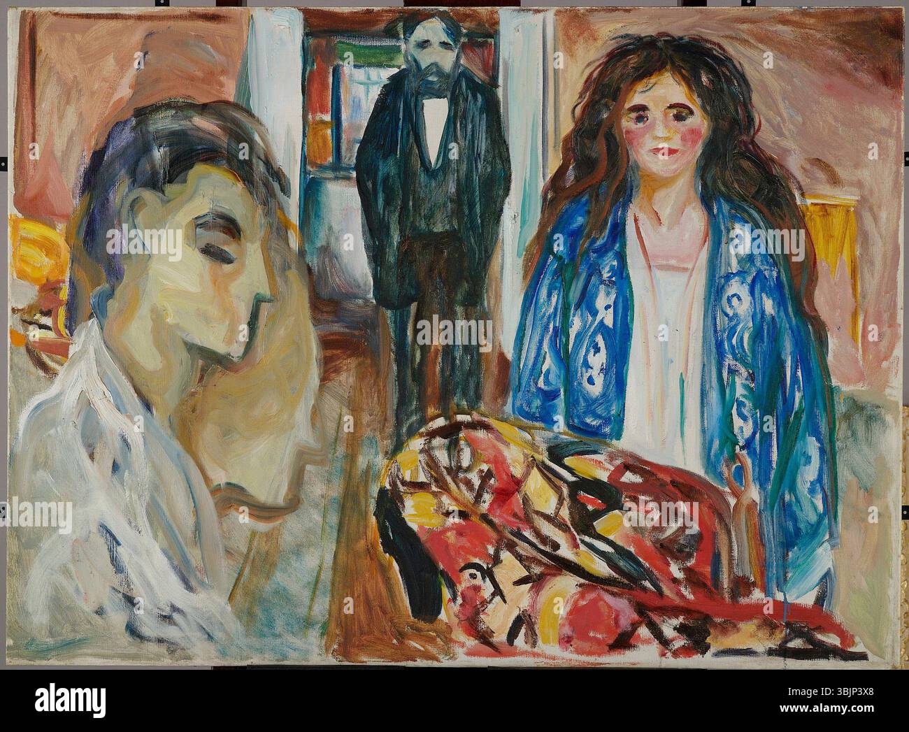 The artist and his model jealousy theme hi-res stock photography and ...