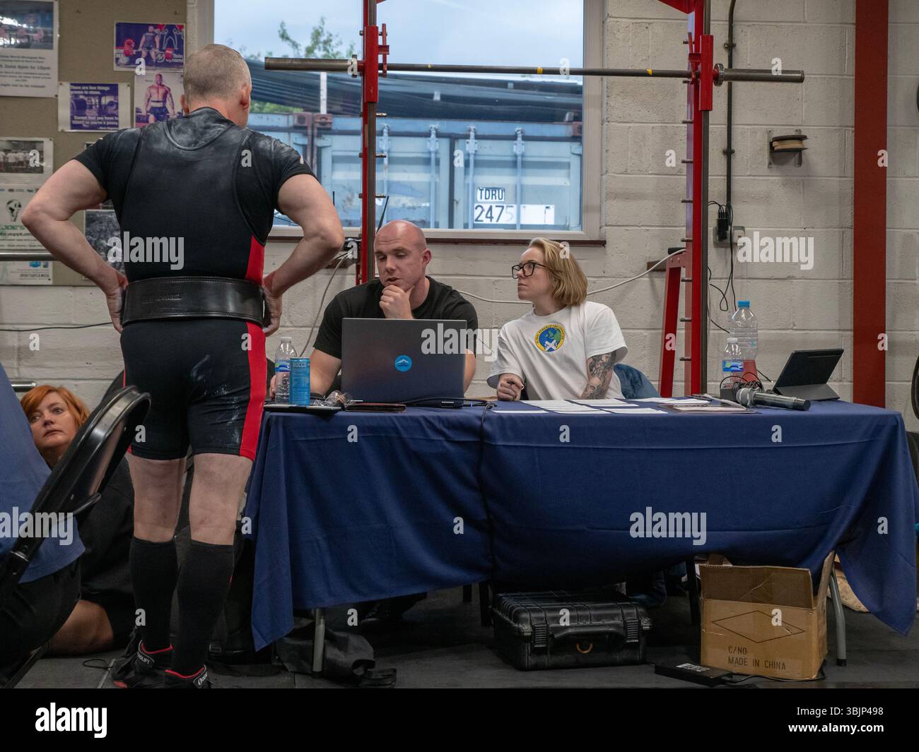 Glasgow, Scotland, UK. June 15th, 2025: Powerlifting at the GPC ...