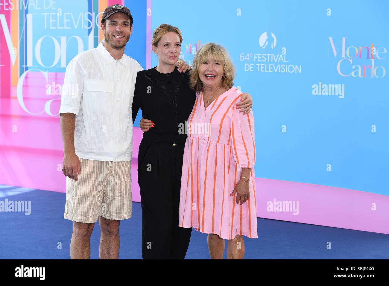 Montecarlo, Monaco. 15th June, 2025. Axel Huet, Charlie Bruneau and ...