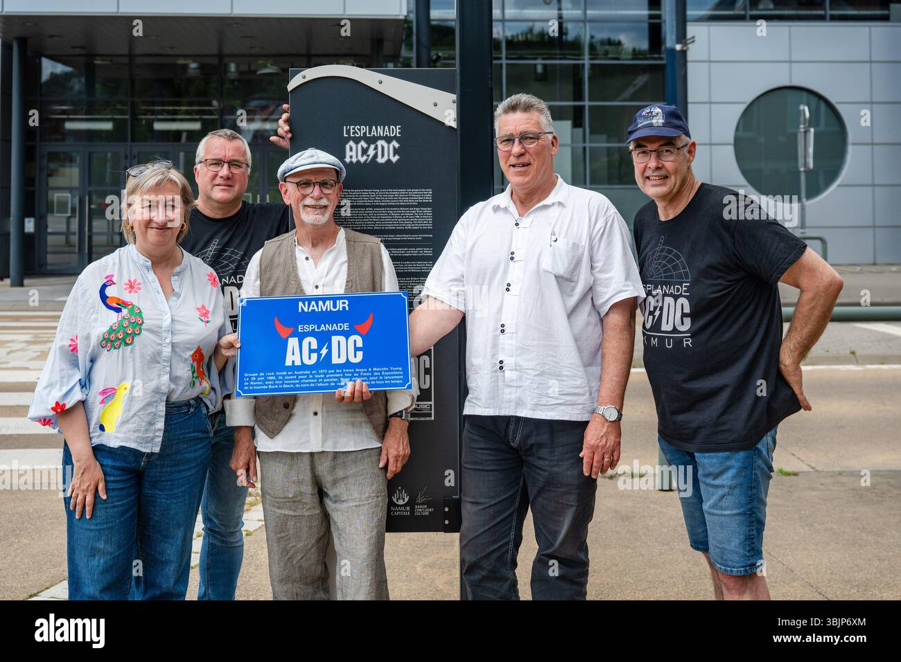 Namur, Belgium. 16th June, 2025. Former bass player of Australian rock ...