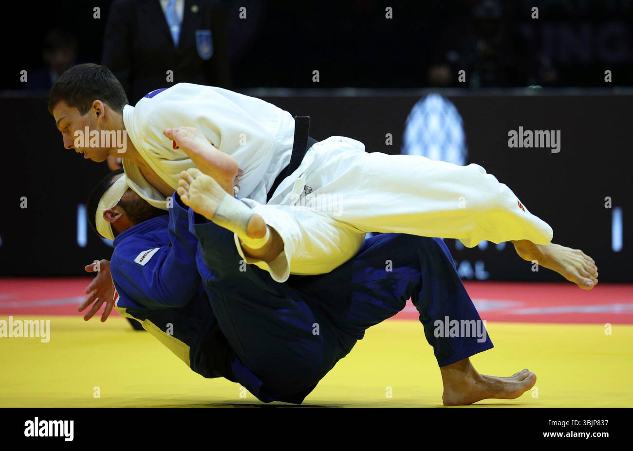 ARBUZOV Timur of International Judo Federation (white) and ...