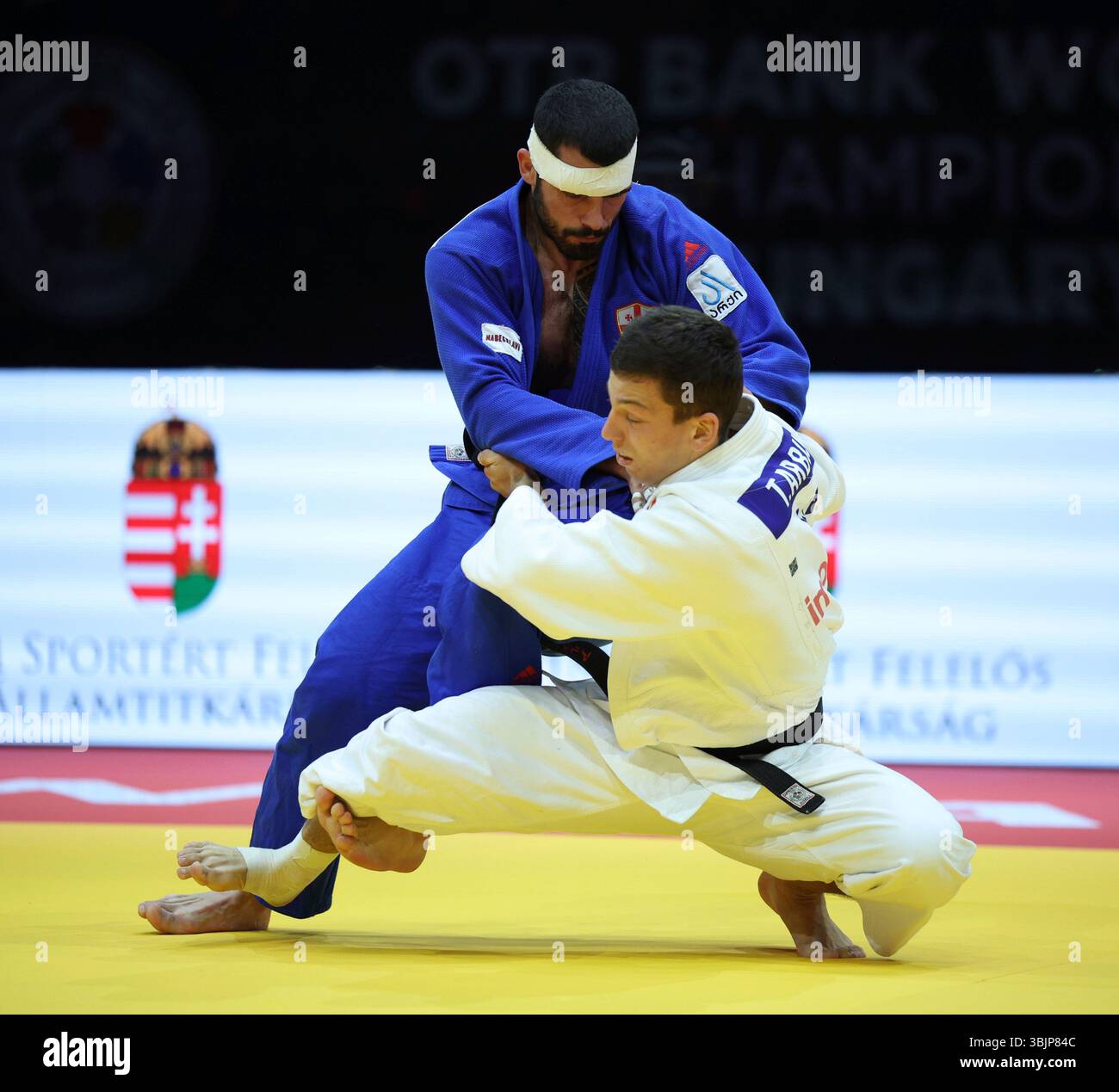 ARBUZOV Timur of International Judo Federation (white) and ...