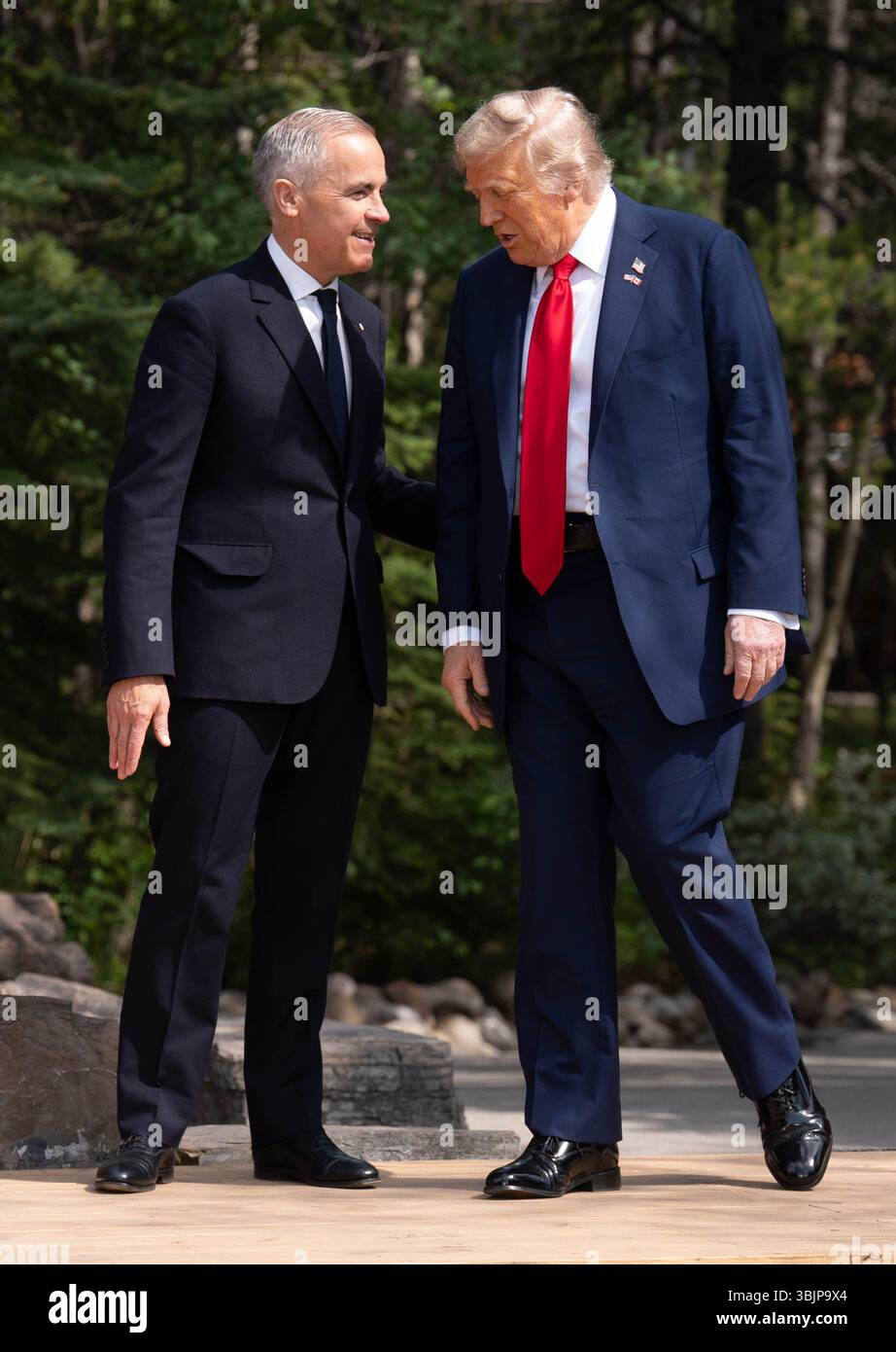 G7 summit 2025 leaders trump hi-res stock photography and images - Alamy
