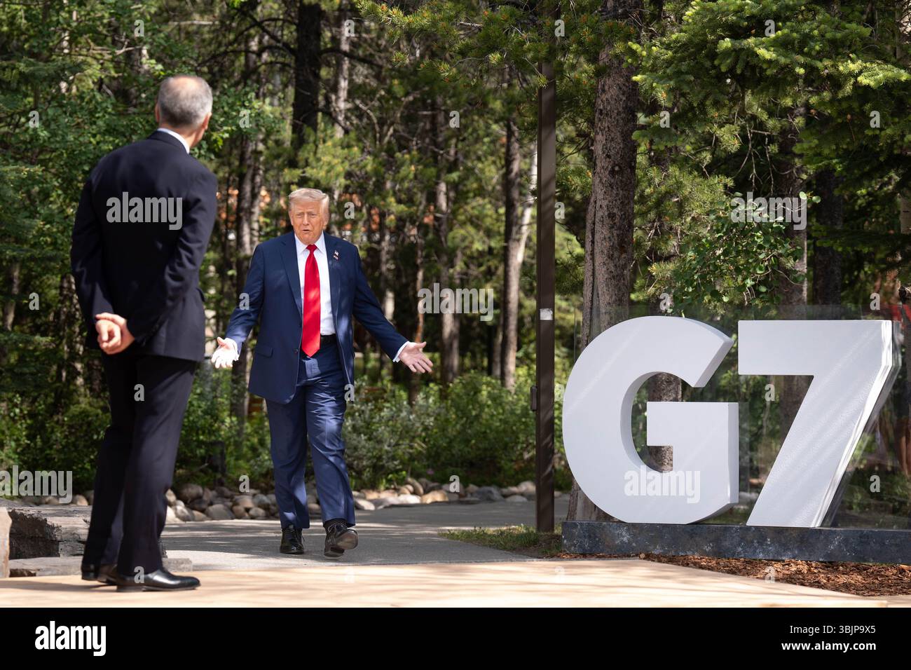 G7 summit 2025 leaders trump hi-res stock photography and images - Alamy