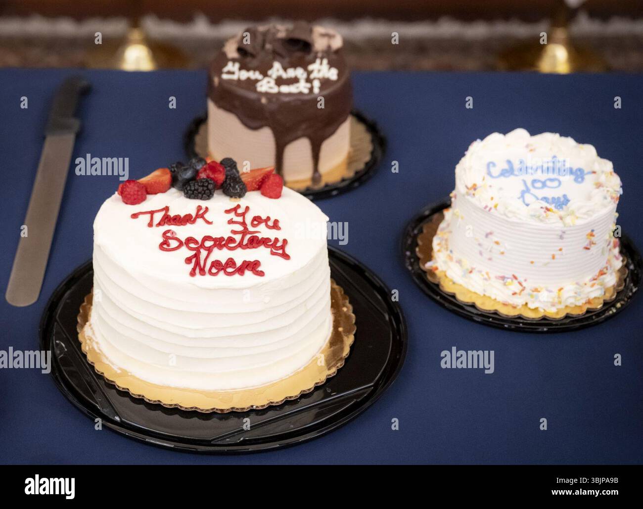 Kristi Noem and DHS employees celebrate 100 days of Secretary Noem’s ...