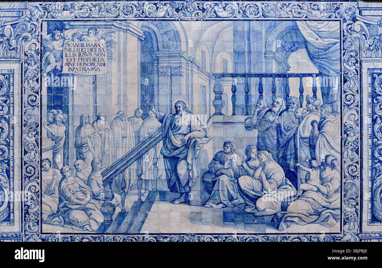 The rejection of jesus in nazareth hi-res stock photography and images ...