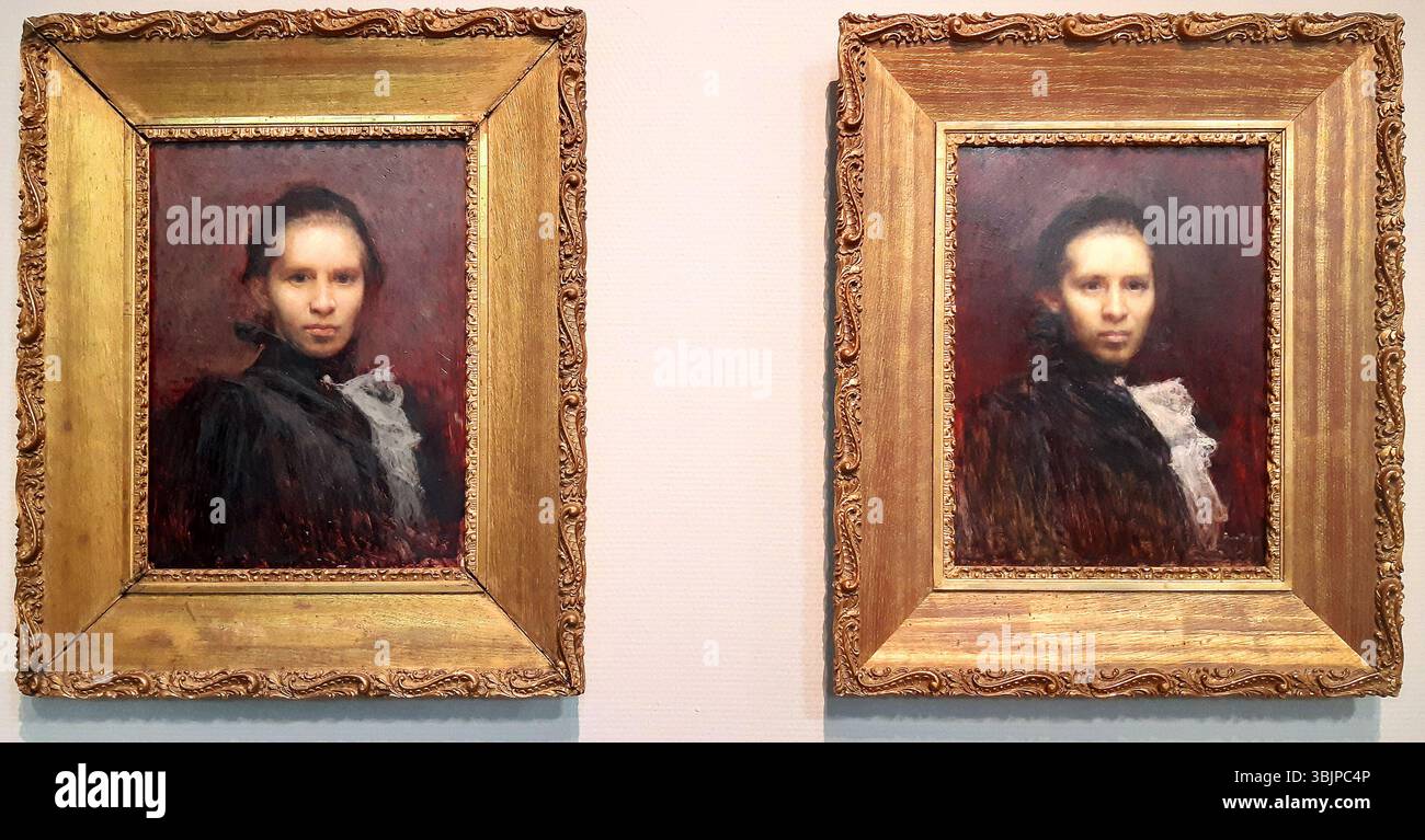 Ivan Trush, a prominent Ukrainian artist, painted this work in 1900 ...