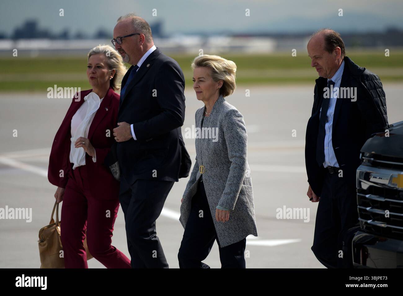 Kananaskis, Canada. 15th June, 2025. President of the European ...