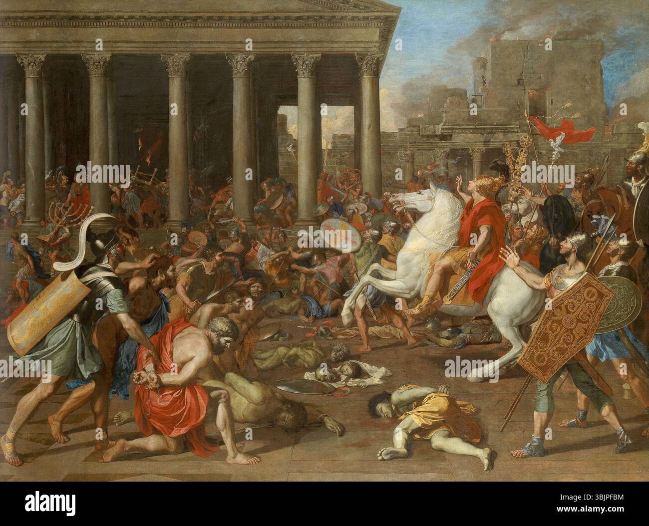 *The Conquest of Jerusalem by Emperor Titus* by Nicolas Poussin, 1635 ...