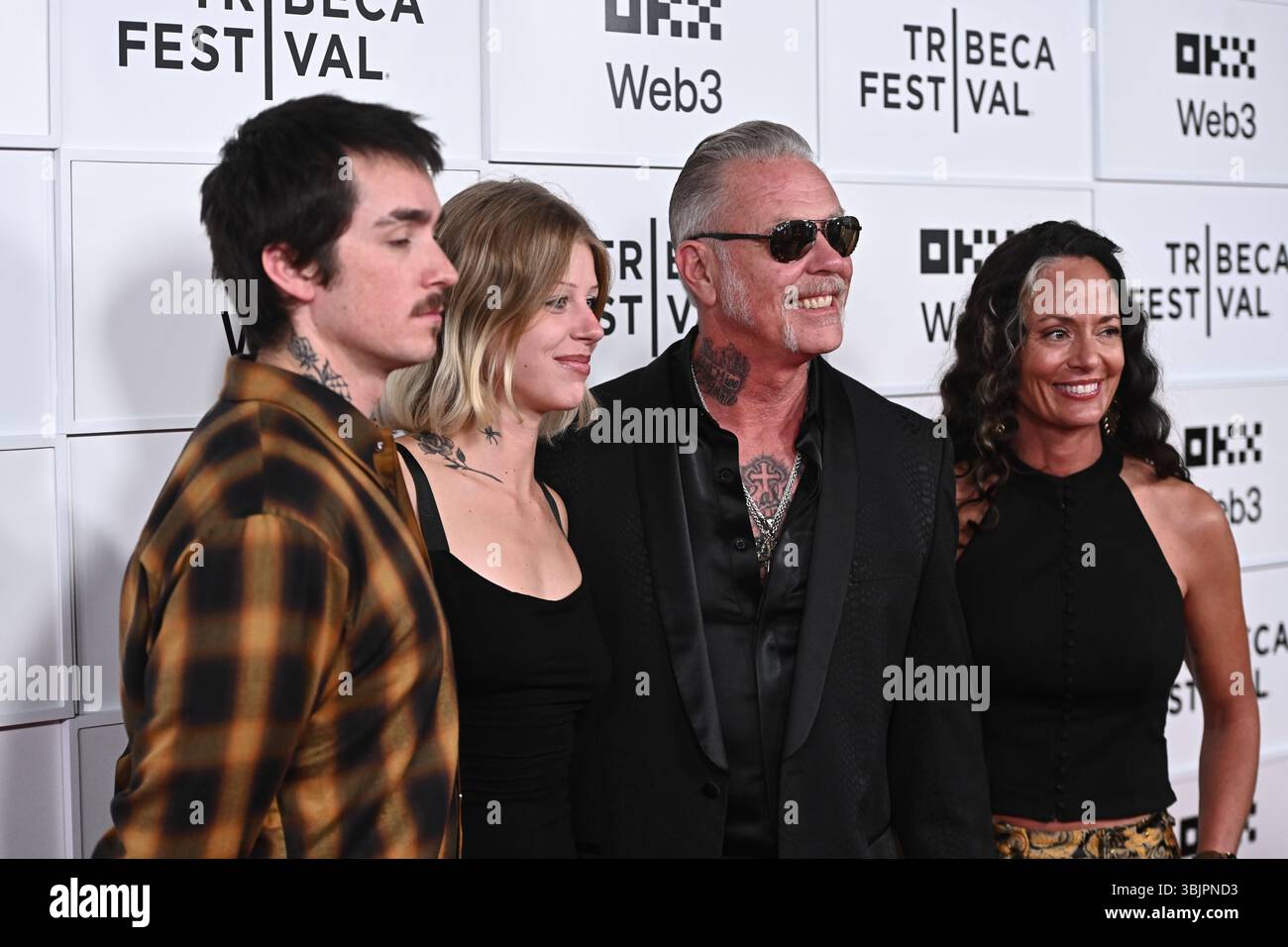 Marcella Hetfield, James Hetfield and Adriana Gillett Stock Photo - Alamy