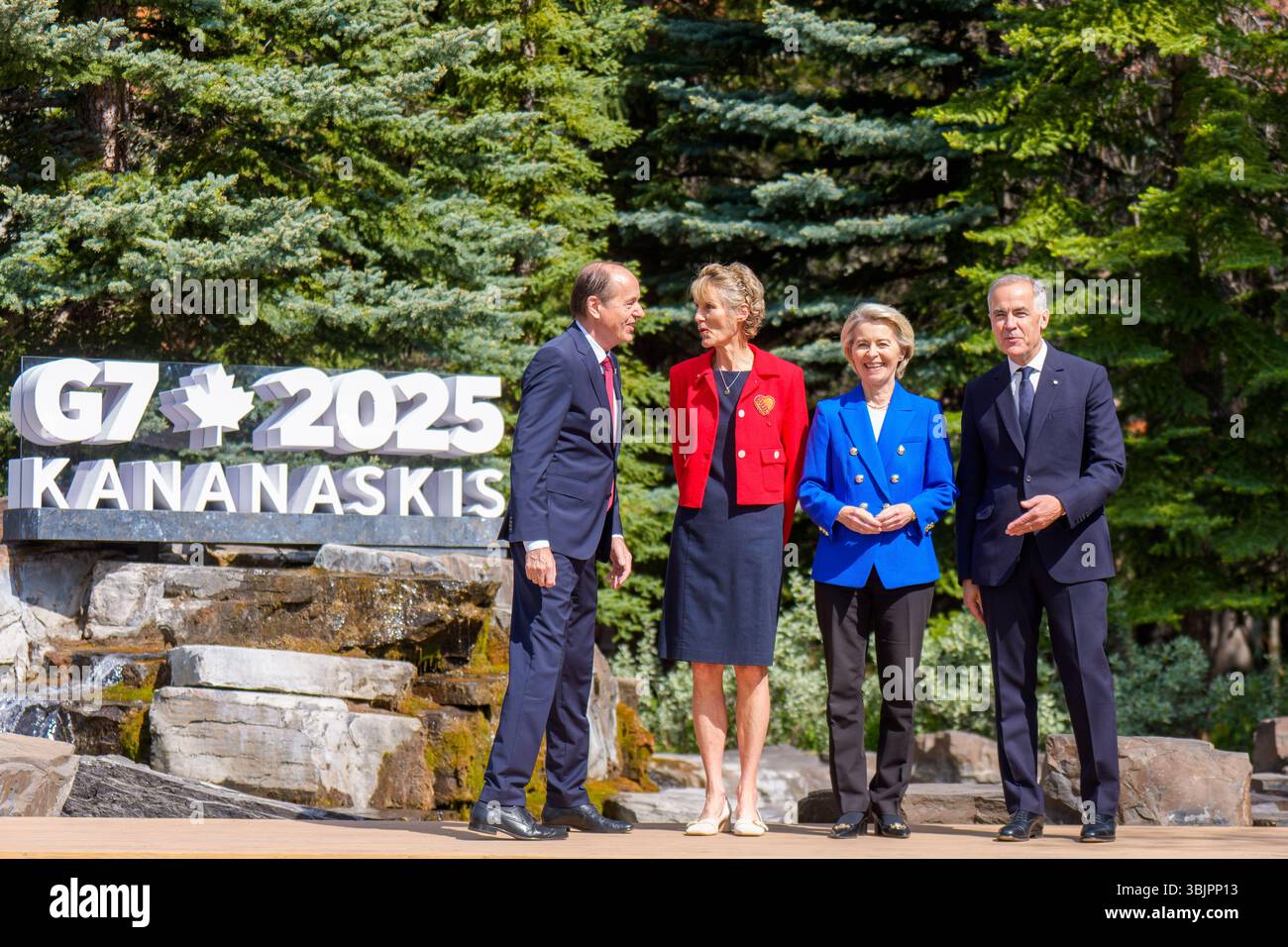 Kananaskis, Canada. 16th June, 2025. Ursula von der Leyen, President of ...