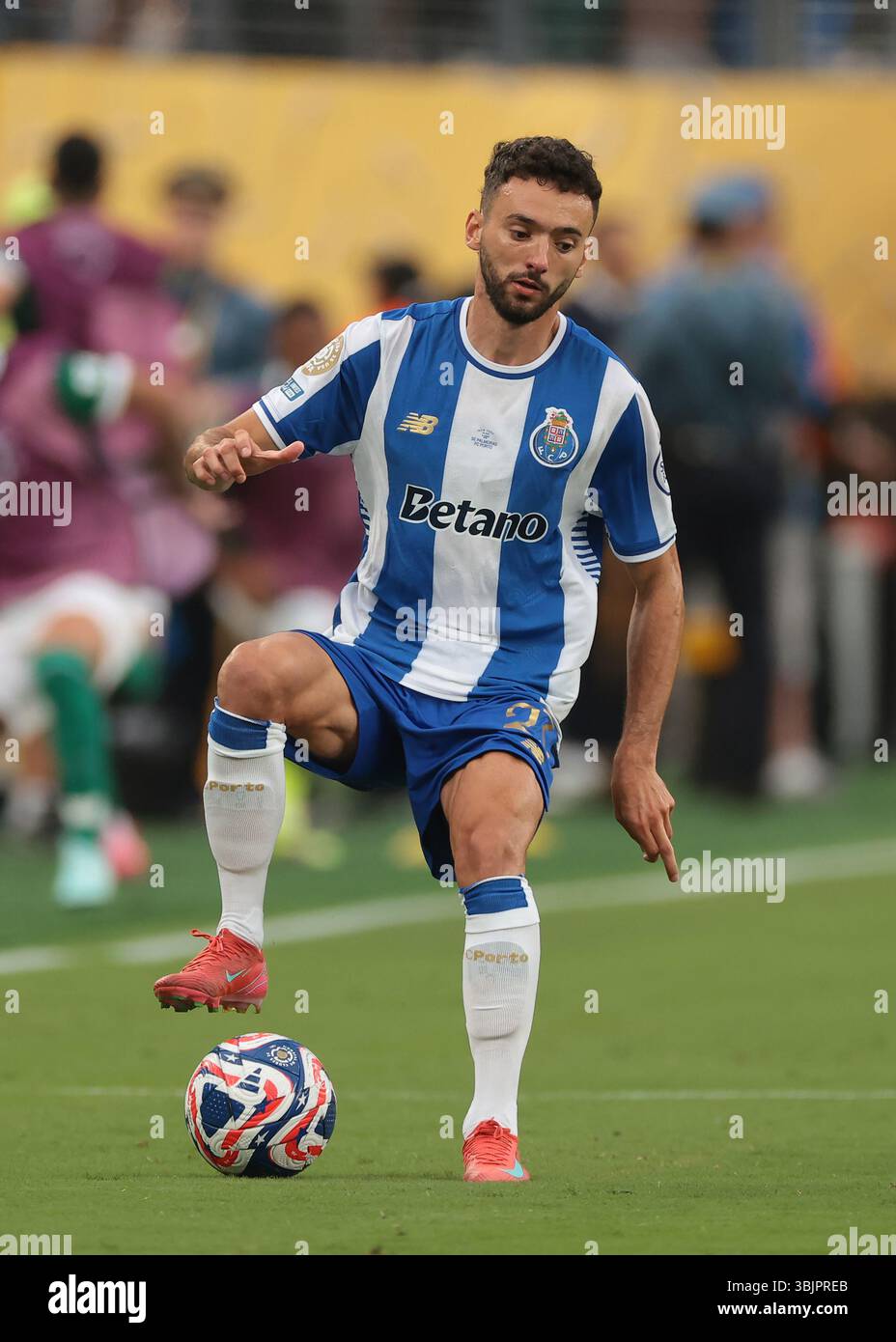 New Jersey, USA, 15th June 2025. Joao Mario of FC Porto during the SE Palmeiras vs FC Porto FIFA ...
