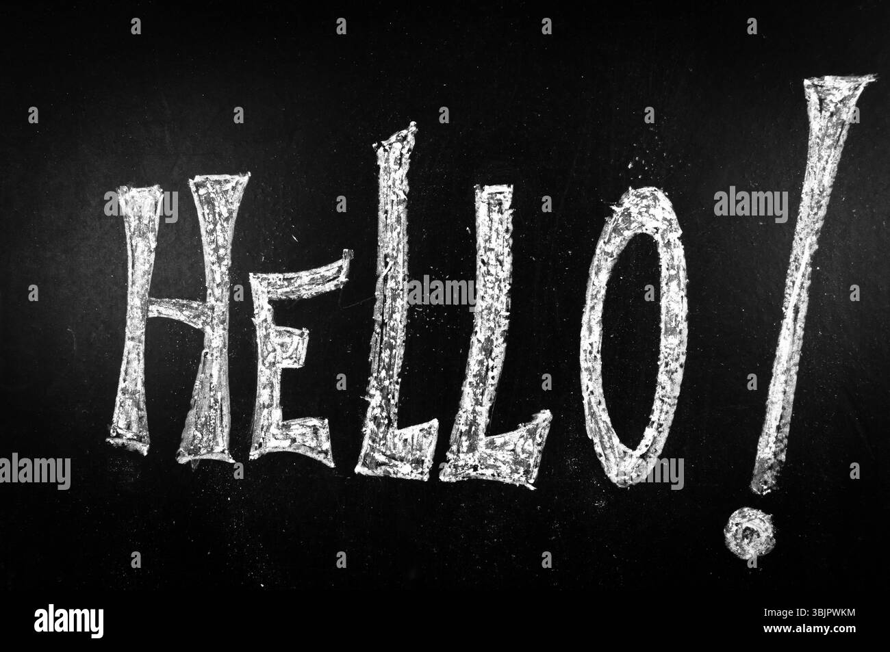 Hello black and hi-res stock photography and images - Alamy