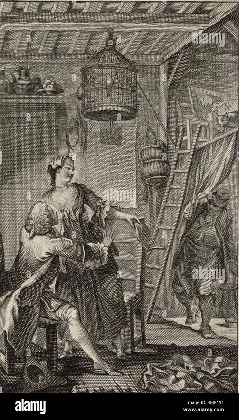 La Fontaine - Contes - Le Savetier Stock Photo - Alamy