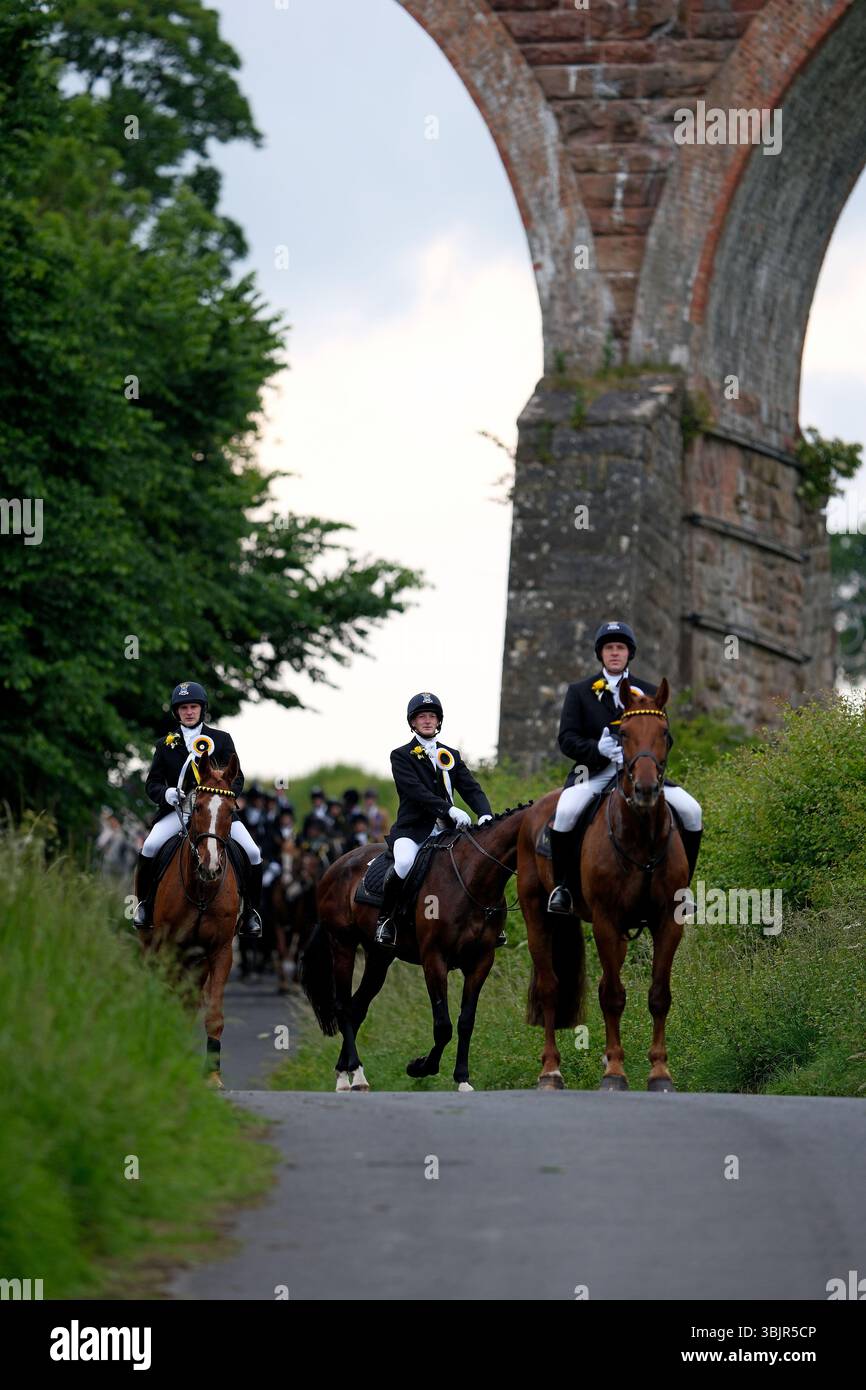 Melrose, UK. 16th June, 2025. Melrose Festival 2025, Monday 16 June ...