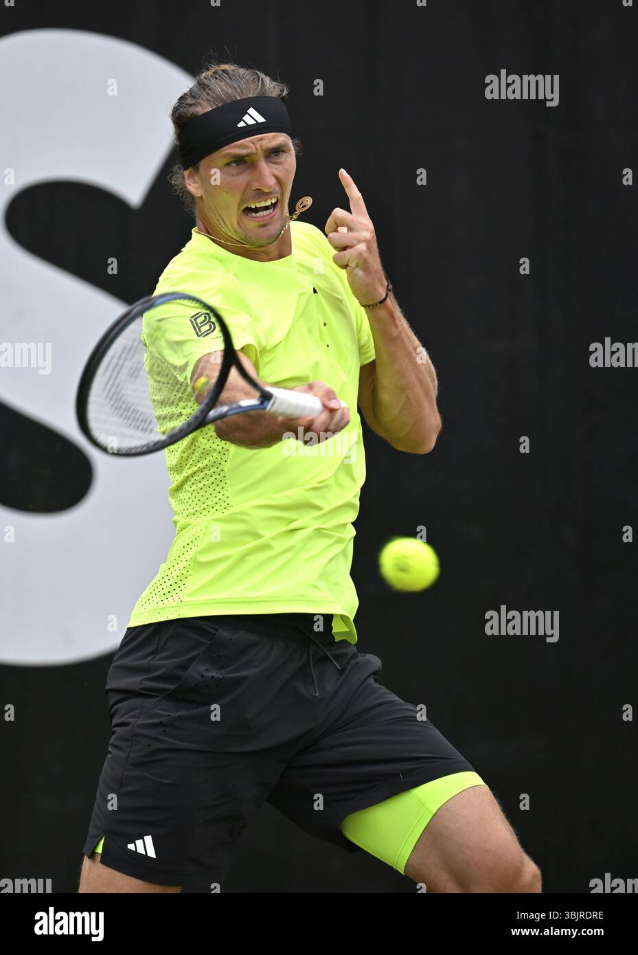 Alexander Zverev GER, Action, Tennis, ATP 250, BOSS Open 2025 ...