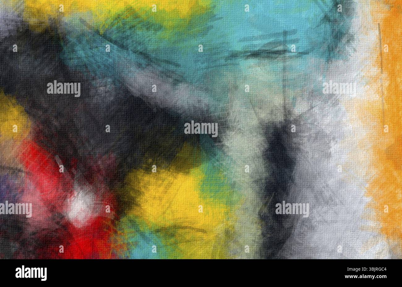 Abstract art brush strokes color blending template background, canvas ...