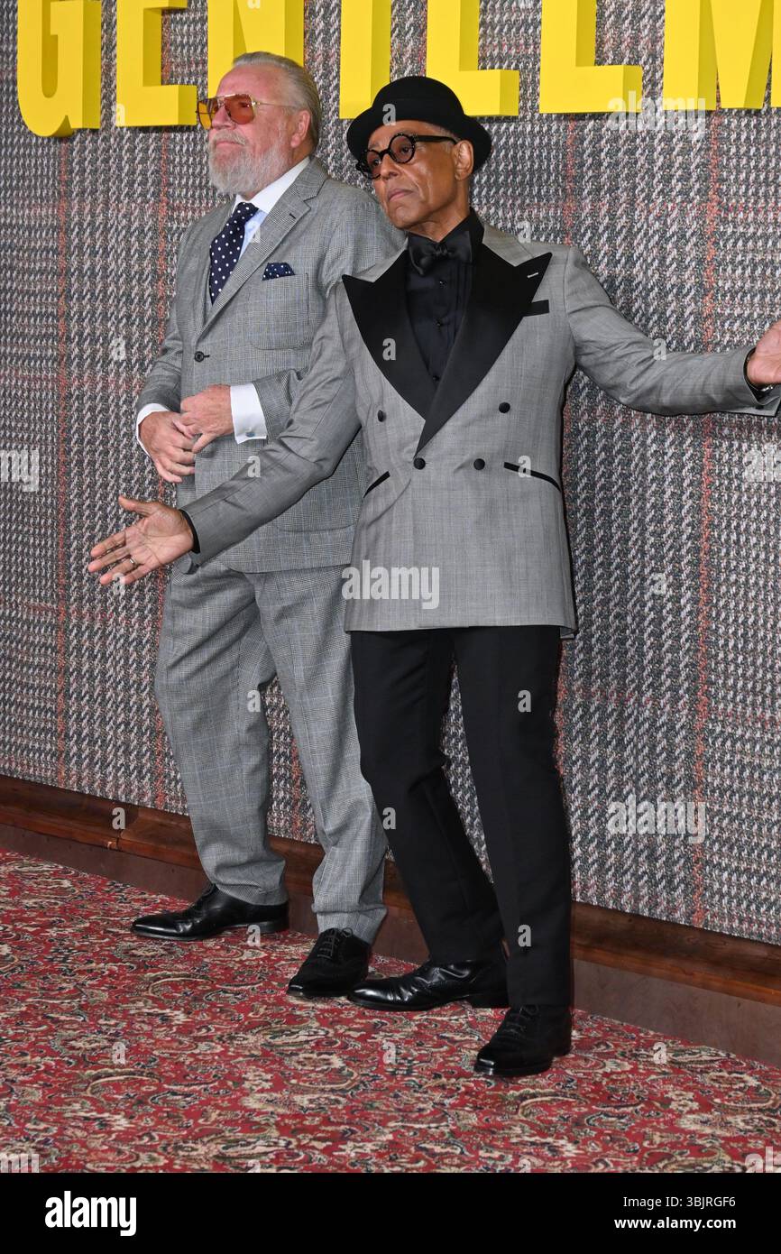 London, UK - 5th March 2024 Ray Winstone and Giancarlo Esposito at The ...