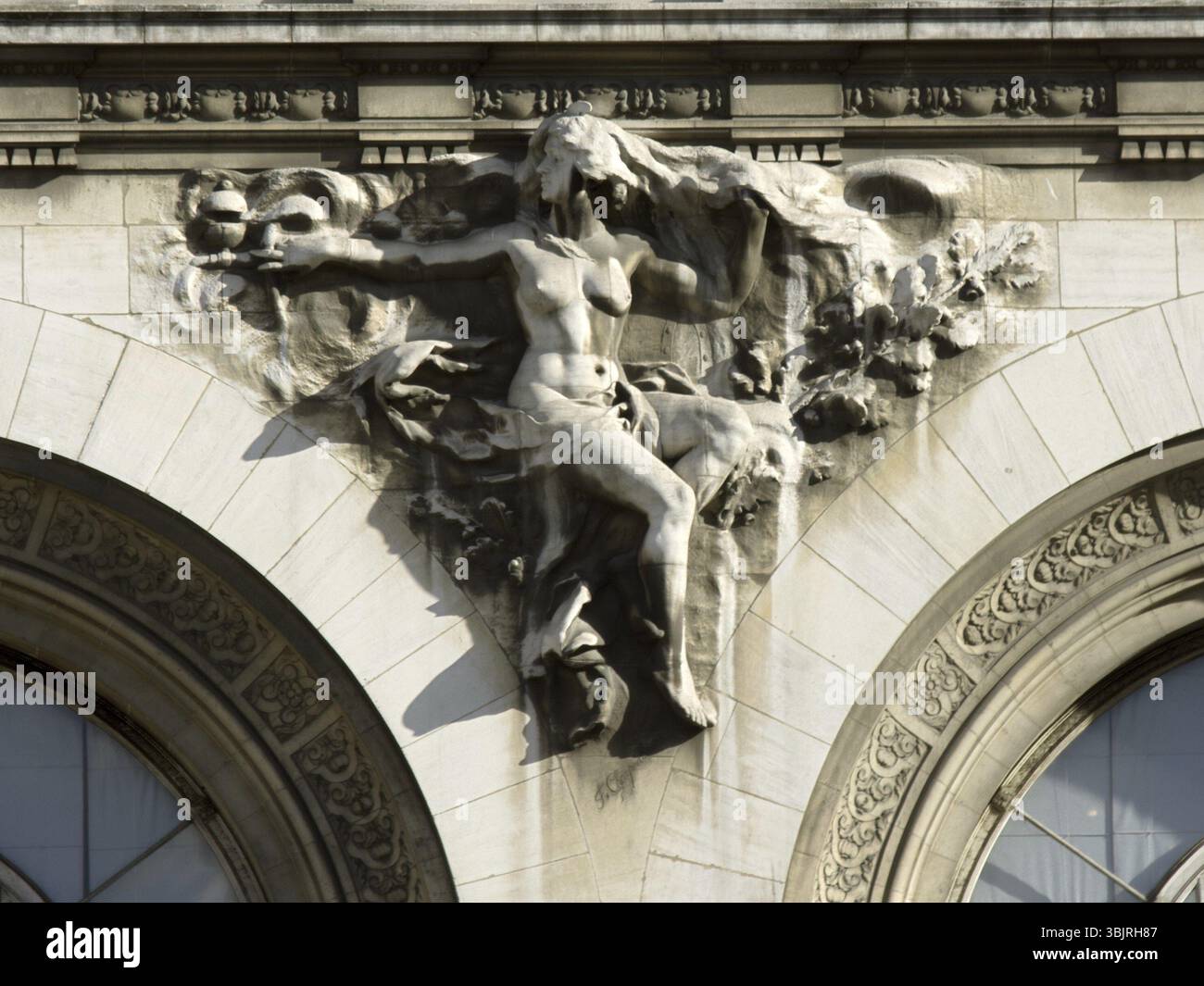 Reliefs, symbols, statues, architectural decorations of ancient ...
