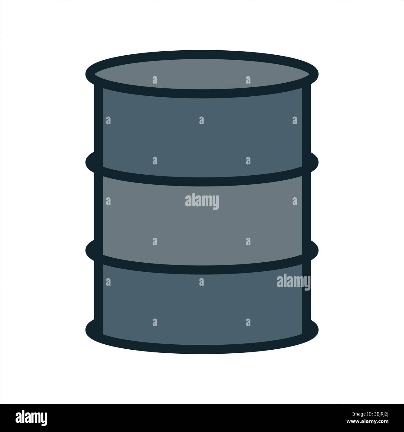 Steel barrel stored in an industrial warehouse Stock Vector Image & Art ...