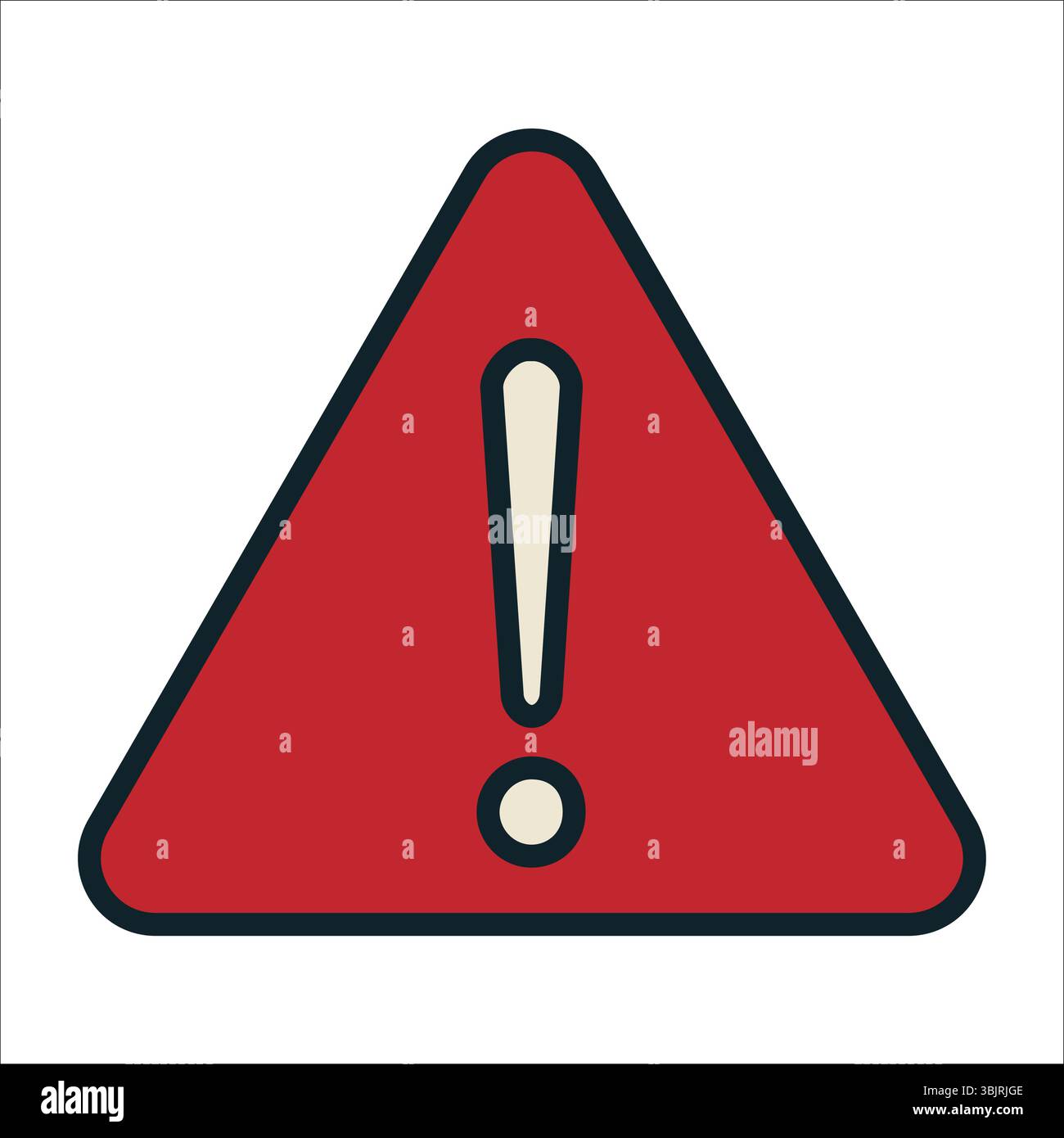 Caution sign with exclamation mark for warning Stock Vector Image & Art ...