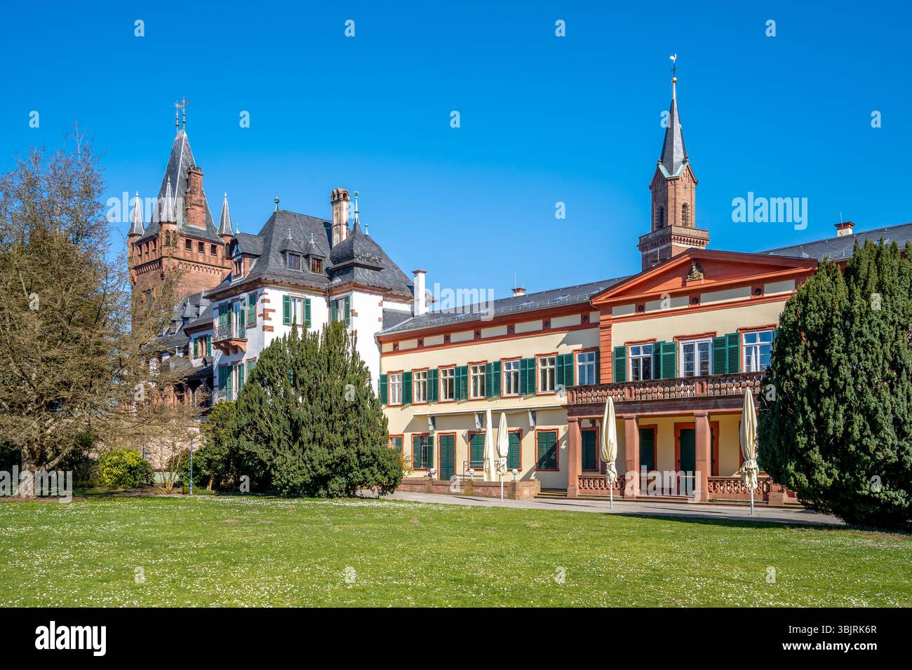 Old city of Weinheim, Germany Stock Photo - Alamy